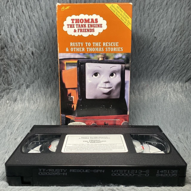 THOMAS THE TANK Engine & Friends - Rusty to the Rescue VHS 1995 Train ...
