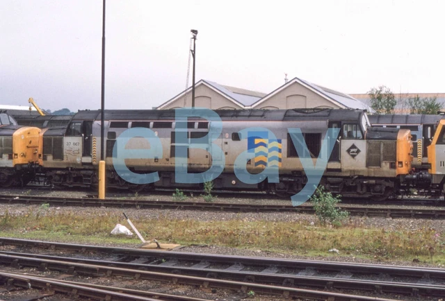 35MM RAILWAY SLIDE of Class 37 37667 @ Eastleigh Copyright to Buyer £4. ...