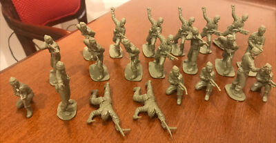 AIRFIX WW2 BRITISH Commando Plastic toy Soldiers 21 pieces 1:32 £25.00 ...