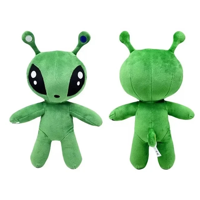 IKEA AFTONSPARV GREEN Alien Plush Soft Toy 34cm Genuine Original Kids ...