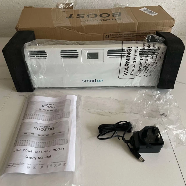 SMART AIR BOOST - Portable Radiator Fan-Rechargeable & Automatic ...