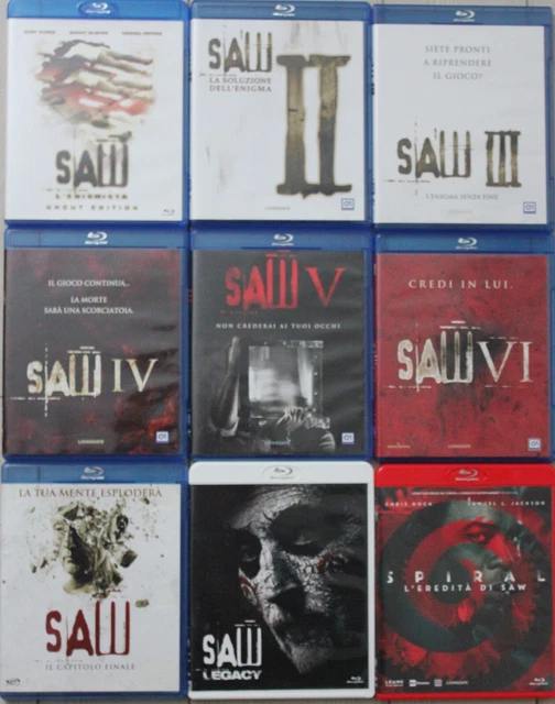 SAW SAGA COMPLETA 9 blu ray EUR 249,90 - PicClick IT