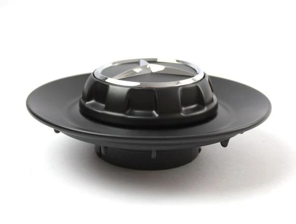 MATT BLACK MERCEDES C63/Glc63/Cls63/E63/A45/Gt63/Sl63 Amg Hub Cap ...