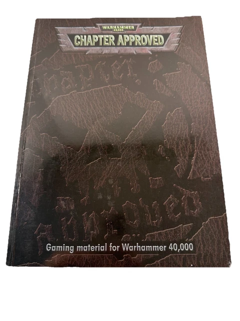 WARHAMMER 40K 40,000 Chapter Approved The Second Book of the ...
