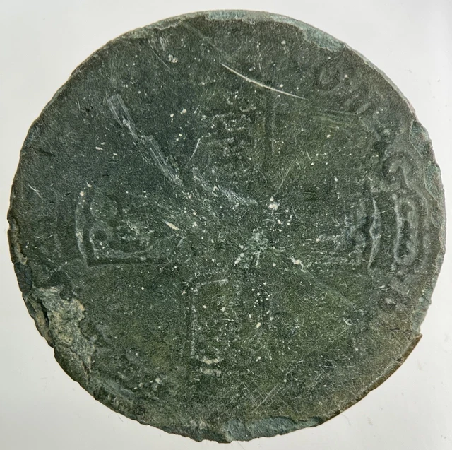 1696 OLD COPPER Forgery William III 3rd Shilling Coin | Collectable ...