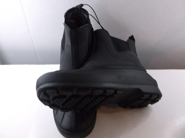 MEN'S GOODFELLOW & co. Waterproof Pull on Duck Boots Black Size 11 New ...