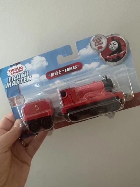 FISHER-PRICE THOMAS & Friends Track Master James Metal Engine Push ...