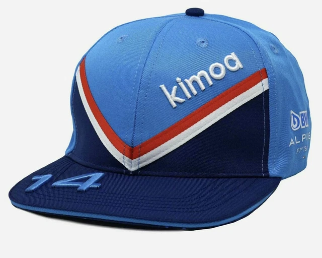 CAP FORMULA ONE 1 BWT Alpine F1 Team Alonso Kimoa French GP 2022 Blue ...
