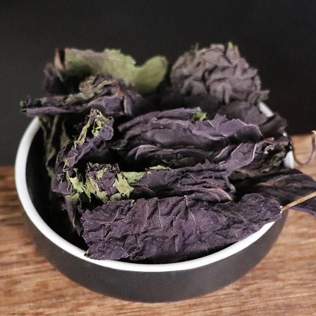 FEUILLE DE PÉRILLA naturelle tisane chinoise Folium Perillae 20g/can ...