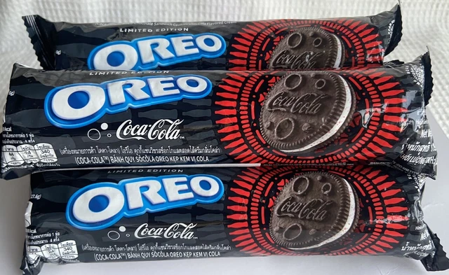 OREO COOKIE LIMITED Edition Coca Cola Cookies X 5 119g Packets £31.99 ...