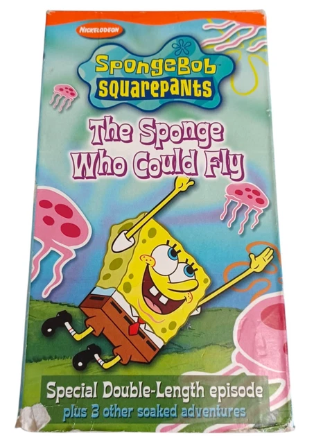 SPONGEBOB SQUAREPANTS – The Sponge Who Could Fly VHS 2003 Nickelodeon ...