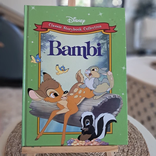 BAMBI WALT DISNEY book (Hardcover, 2007) Classic Storybook Collection ...