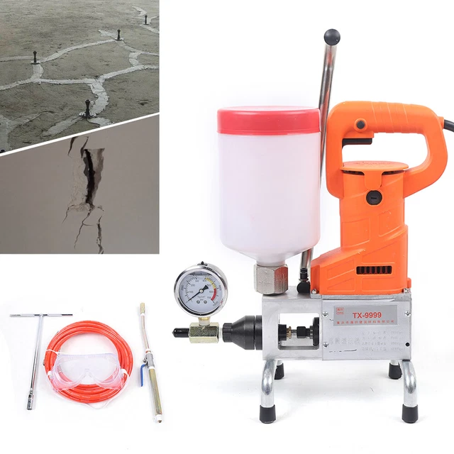 ELECTRIC HIGH-PRESSURE EPOXY Injection Machine Grout Concrete Injection ...