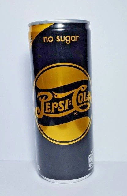THAILAND PEPSI-COLA 1940S No Sugar 2021 Can 240ml Empty Can Limited ...