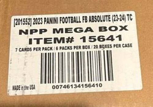 BUFFALO BILLS 2023 Fútbol Absoluto Nfl 20 Caja Mega Sellado Estuche ...
