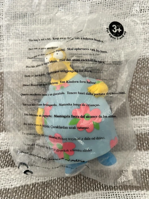 VINTAGE FAT MUUMUU Homer Simpson Figure The Simpsons Burger King Toy ...