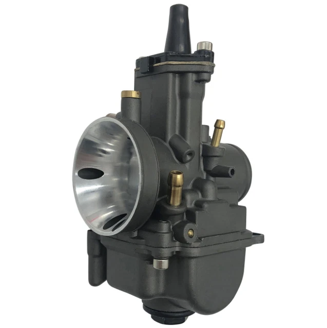 UNIVERSAL FLAT SLIDE Motorcycle Carburetor Carb PWK28mm with Power Jet ...