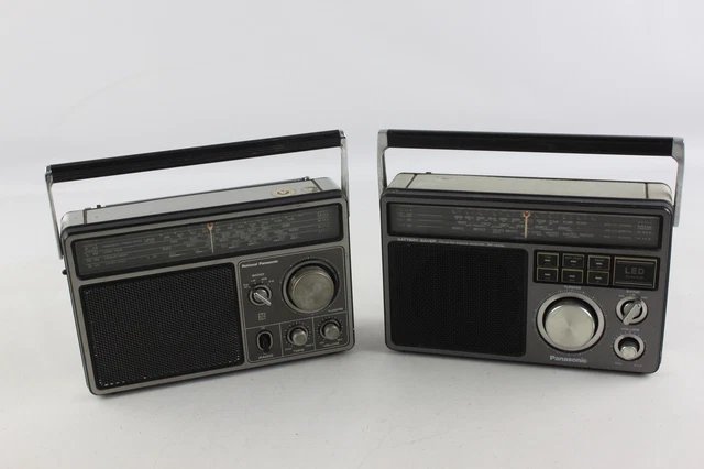 NATIONAL PANASONIC RF-1105DLBE Portable Radio - Working £37.00 ...