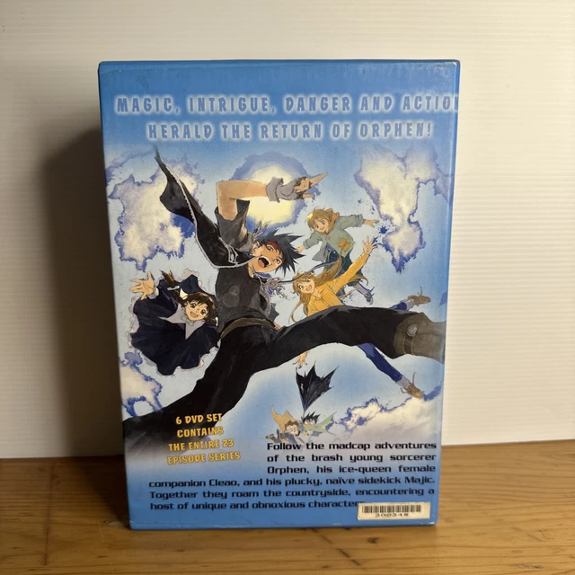 ORPHEN SEASON 2 Revenge DVD Collectors Boxset 6 Disc Anime Madman $25. ...