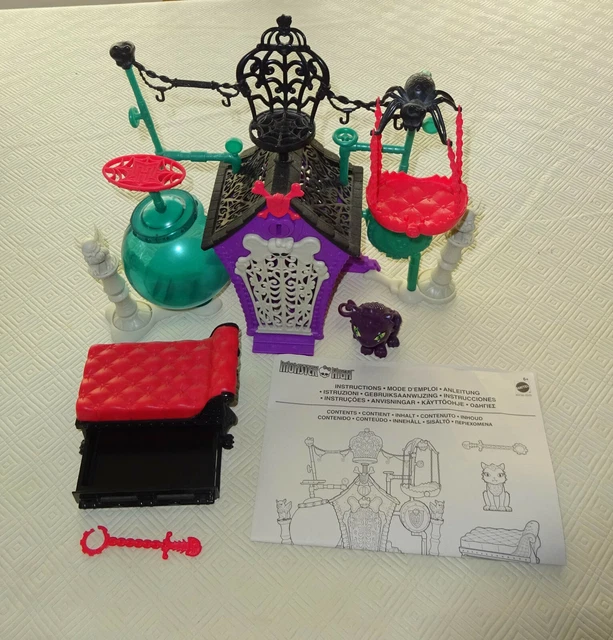 MONSTER HIGH SECRET Creeper Crypt with Electronic Cat Critter £14.00 ...
