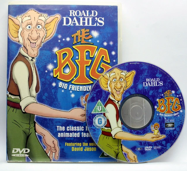 THE BFG BIG Friendly Giant Roald Dahl's Animation Dvd English Edition ...