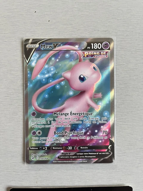 CARTE POKÉMON - Mew V FA 250/264 - Poing de Fusion - Fr Neuf EUR 24,50 - PicClick FR