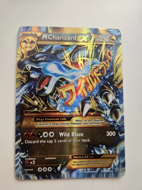 CARTE POKÉMON MEGA Charizard EX 12/83 2016 Pokémon XY Générations EUR ...