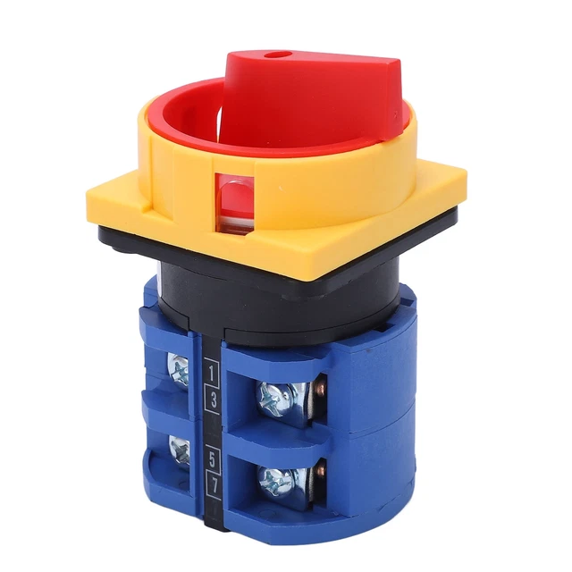 CHANGEOVER SWITCH CAM Selector Switch Padlockable Type 63A Load AC 240V ...