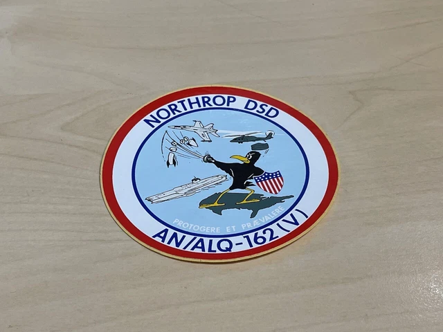 VINTAGE F-16 RDAF F-35 ALQ-162 Northrop Sticker USAF US Air Force £10. ...