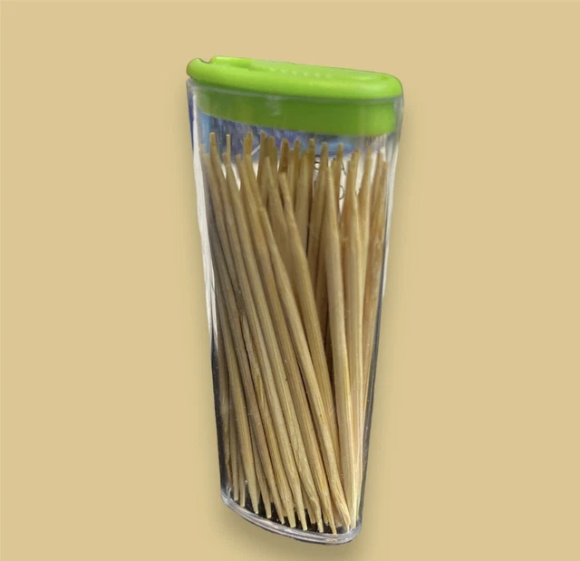 NEW BAMBOO STICK Tooth Picks Dental Floss Dental Care Oral Hygiene ...