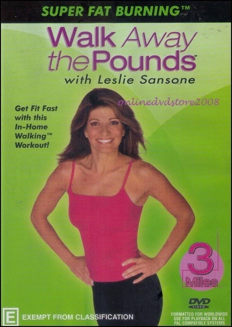 WALK AWAY THE POUNDS (Leslie SANSONE) Exercise Fitness Training Walking ...