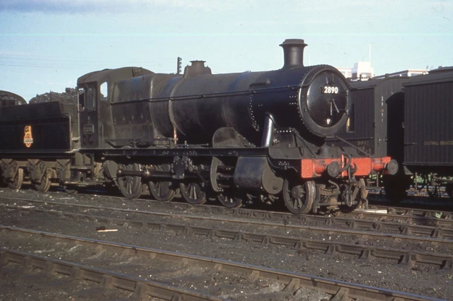 TRANSPORT RAILWAY COLOUR Rail Slide 2890 Southall 1956 £1.20 - PicClick UK