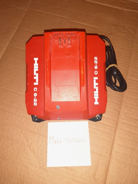 HILTI NURON SCHNELLLADEGERÄT C 6-22 Ladegerät EUR 106,56 - PicClick DE