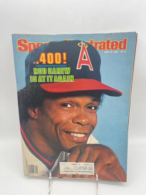 SPORTS ILLUSTRATED JUNE 13 1983 ROD CAREW Is At It Again .400 Angels ...