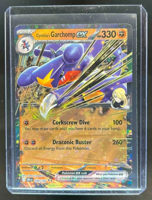 2025 POKEMON SV Destined Rivals Cynthia's Garchomp ex #104/182 £1.85 ...