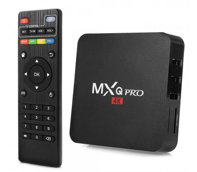 ANDROID TV BOX wifi internet smart tv full hd 1080p 16 gb mxq pro 4k ...