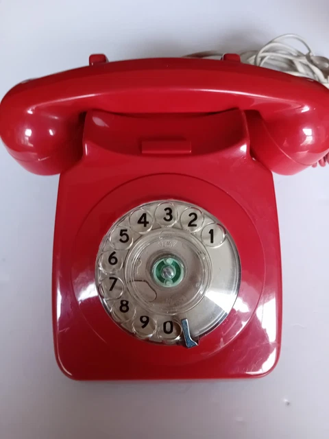 VINTAGE CLASSIC ORIGINAL British Telecom Rotary Phone £90.00 - PicClick UK