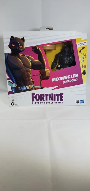 HASBRO FORTNITE VICTORY Royale Series Meowscles (Shadow) 6 inch Action ...
