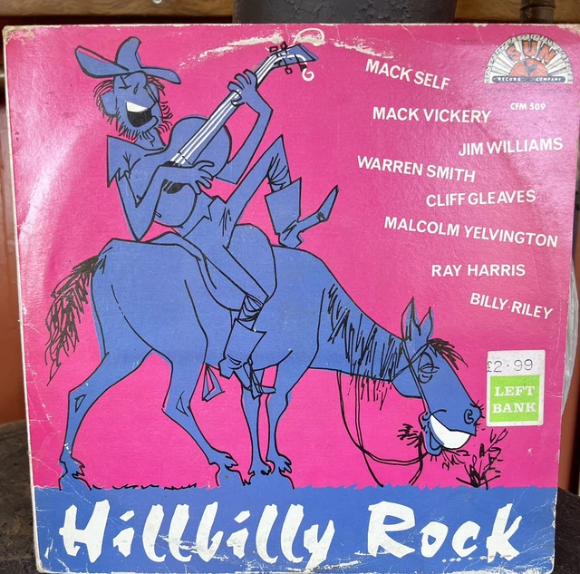 10 INCH VINYL Hillbilly Rock Album Mack Self Warren Smith Rockabilly ...