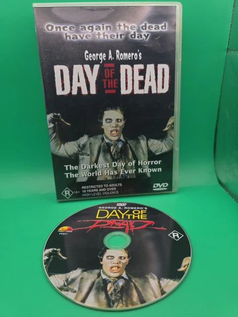 DAY OF THE Dead (DVD, 1985, Region 4) George Romero, Cult Horror Zombie ...