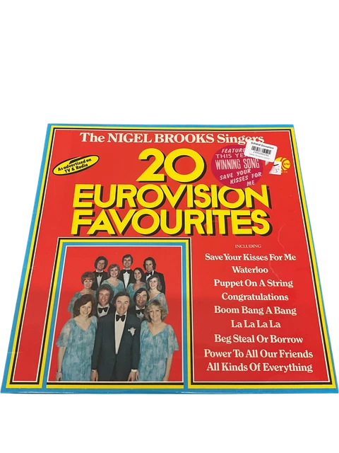 THE NIGEL BROOKS Singers 20 Eurovision Favourites Vinyl Record LP £7.50 ...