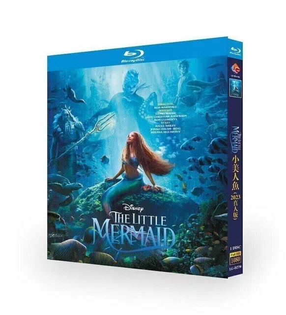 THE LITTLE MERMAID:2023 Blu-ray Movie BD 1-Disc All Region Box Set EUR ...