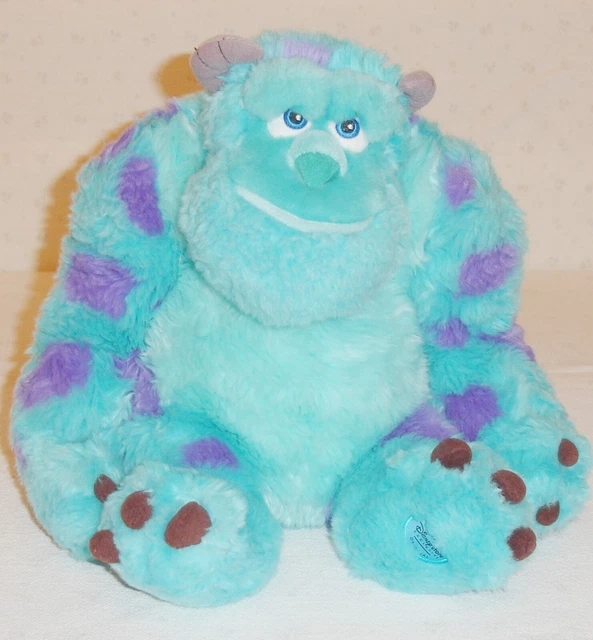 DISNEY STORE MONSTERS Inc Sulley 13" Plush Soft Toy Official Disney ...