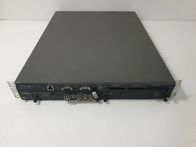 ALCATEL-LUCENT NOKIA SERVICE Router 7750 SR-1 DC w/ M10-1GB+1-10gb m1 ...
