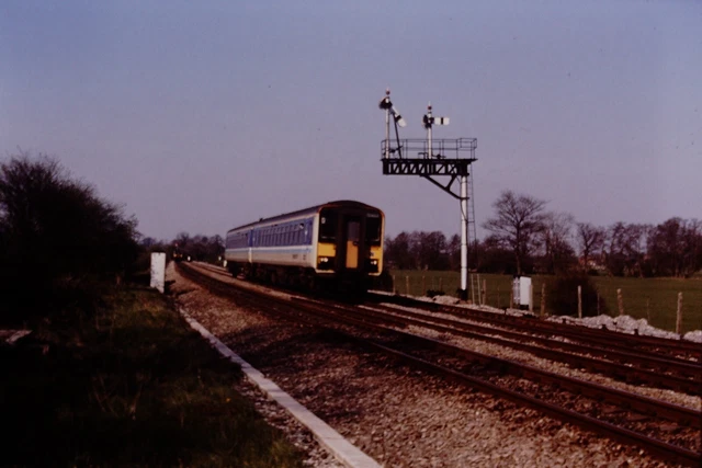 1990 BRITISH RAIL Diesel Loco Railway Slide Tram Inn John Spencer Gilks ...