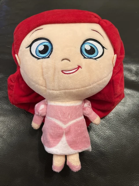 DISNEY PRINCESS LIL Bodz Ariel The Little Mermaid 10” Plush Doll with ...