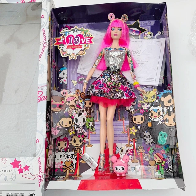 TOKIDOKI MODEL MUSE Barbie Collector Doll 10th Anniversary Black Label ...