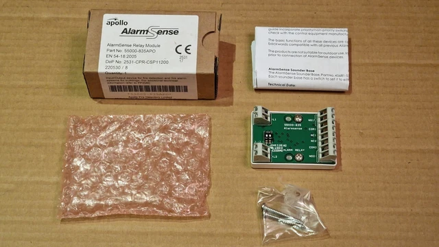 APOLLO FIRE ALARM AlarmSense Relay Module 66000-835APO #2 £14.99 ...