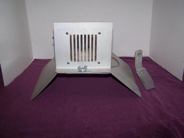 VINTAGE &OLD SCHOOL& Van Ordt Multi Mount For CB/SW Radio Hump Mount ...