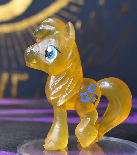 MY LITTLE PONY Gold Mini Figure Caramel Rare MLP 2.5 inch Hasbro ...